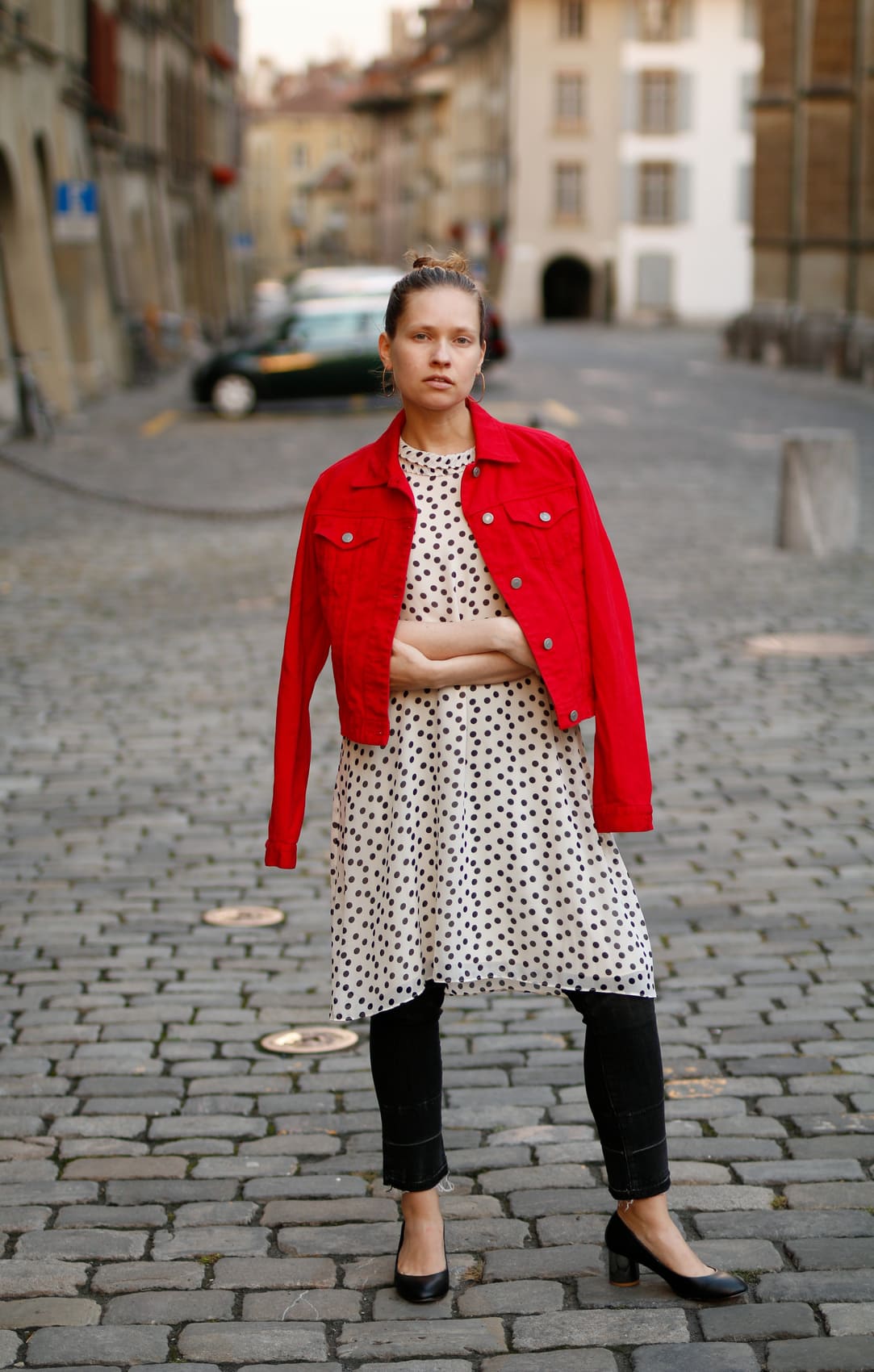The Y2K Dress Over Jeans Trend is Back! How to Master It